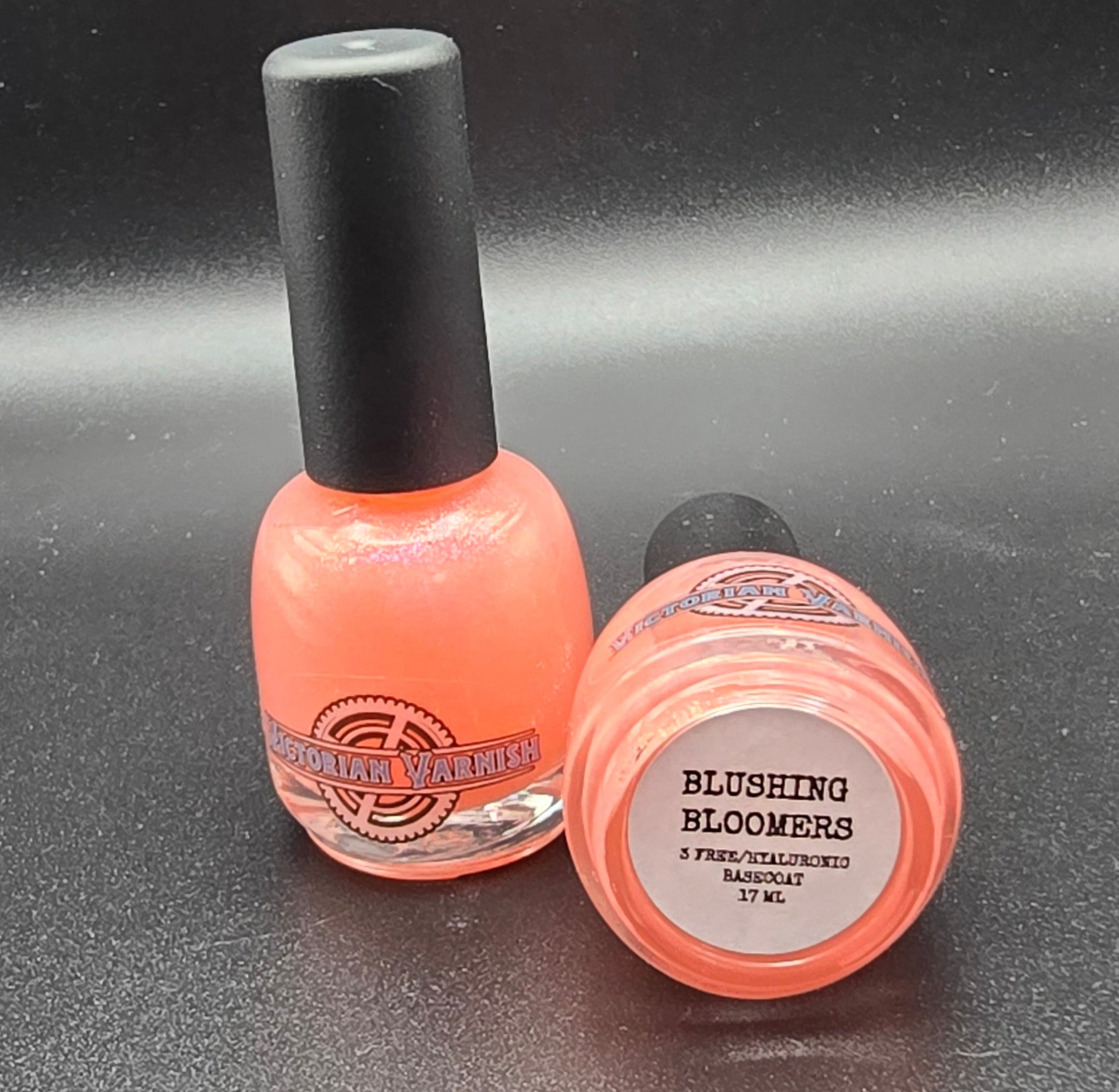 BLUSHING BLOOMERS (3-FREE HYALURONIC ACID BASECOAT) – Victorian Varnish